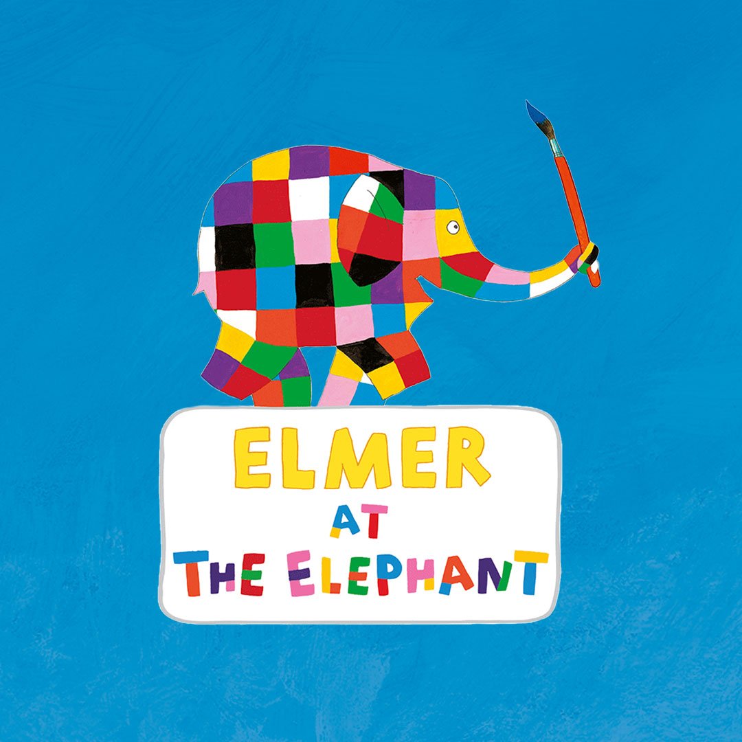 Elmer at the Elephant | Wild in Art