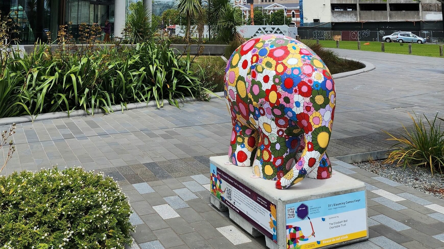 Elmer the Elephant captivates Christchurch with colourful art trail ...