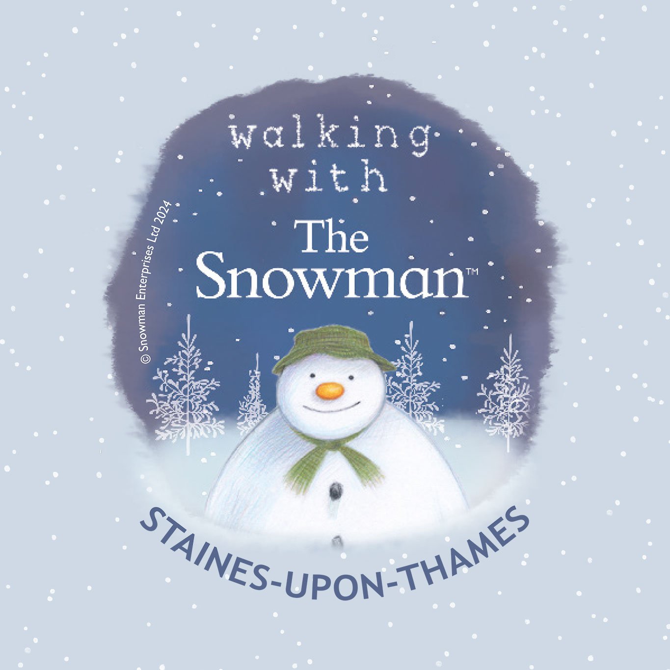 Walking with The Snowman™ | Wild in Art