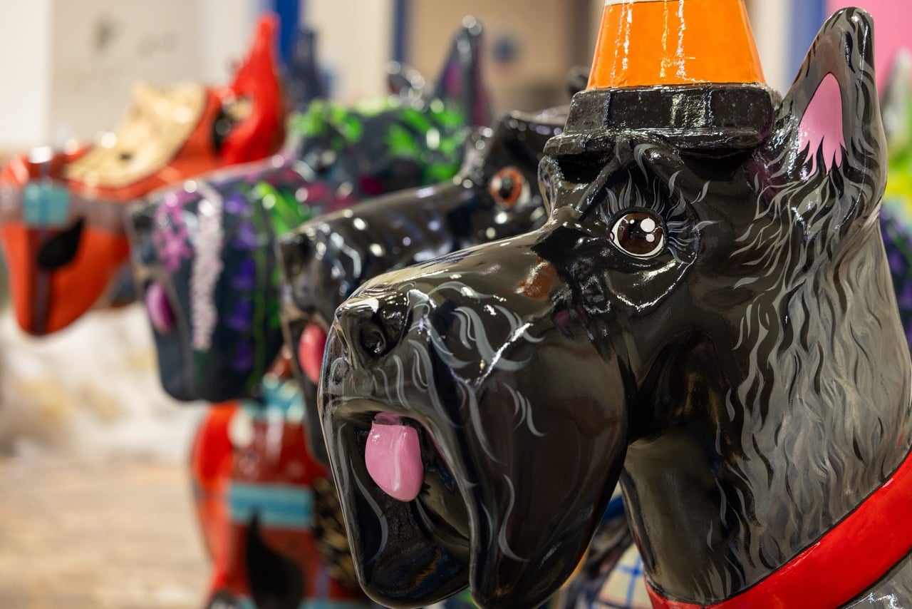 Scotties in the City | Wild in Art