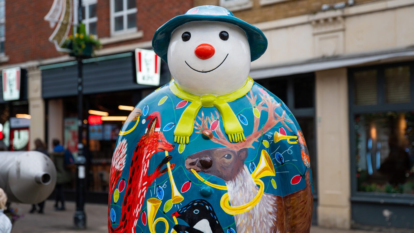 Walking with The Snowman™ in Doncaster | Wild in Art